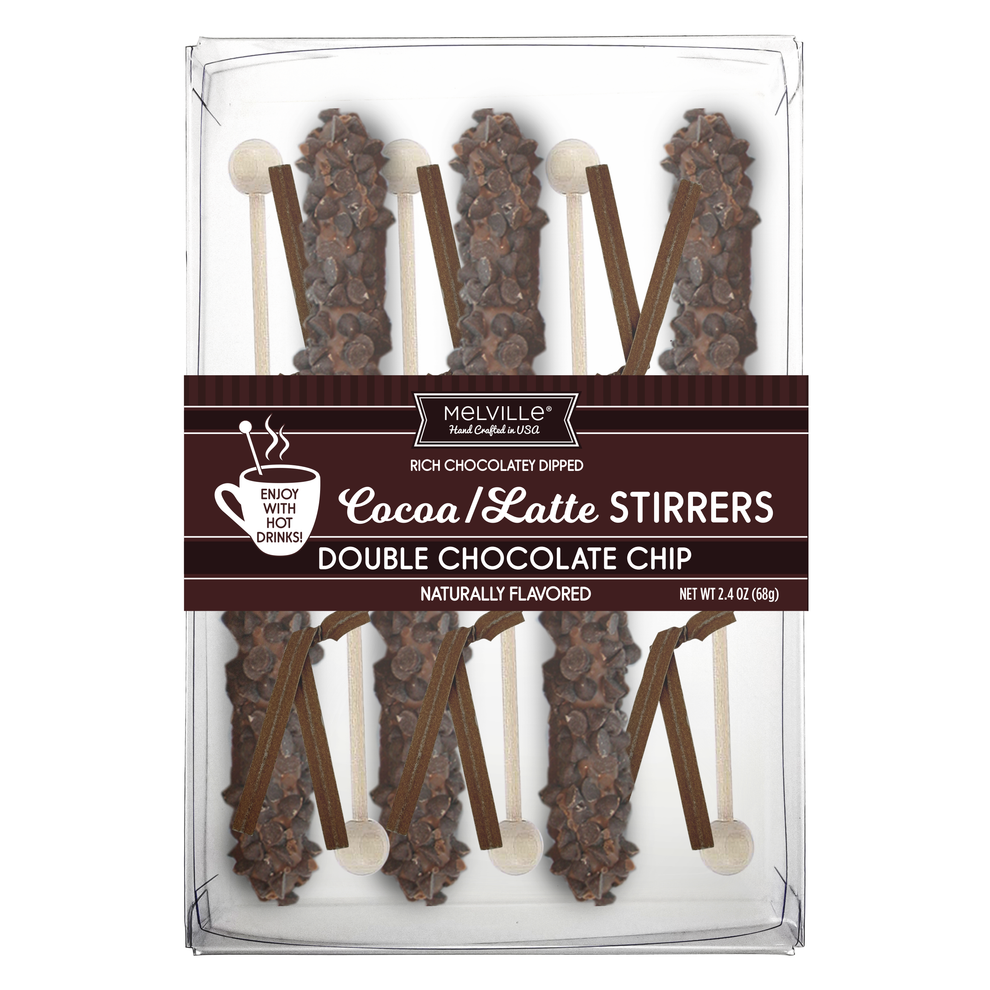 Double Chocolate Chip Stirrers by Melville Candy Company – Melville ...