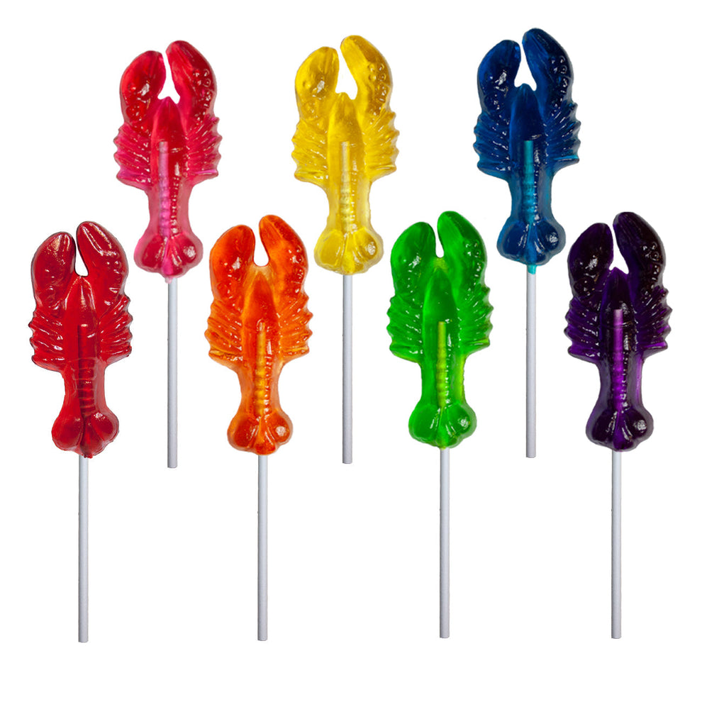 Lobster Lollipops - Assorted Colors | Wedding Favor – Melville Candy ...